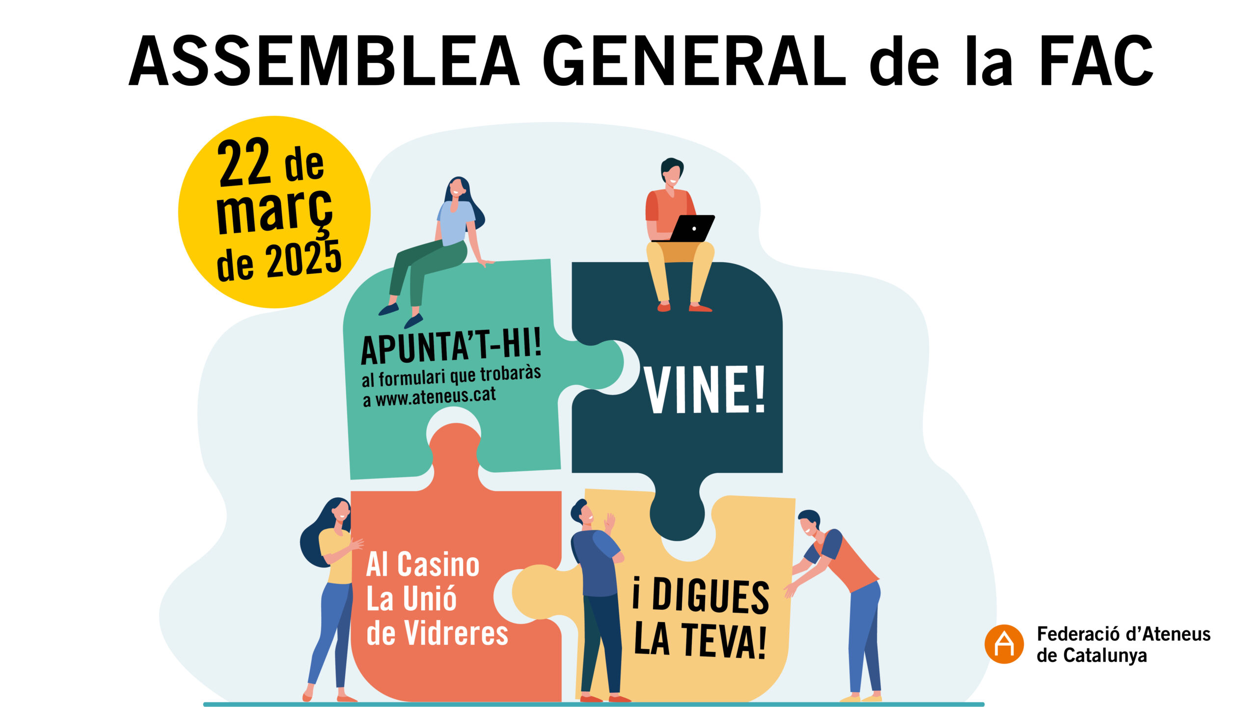 Participa a l’Assemblea General 2025 de la FAC! – FAC – Federació ...